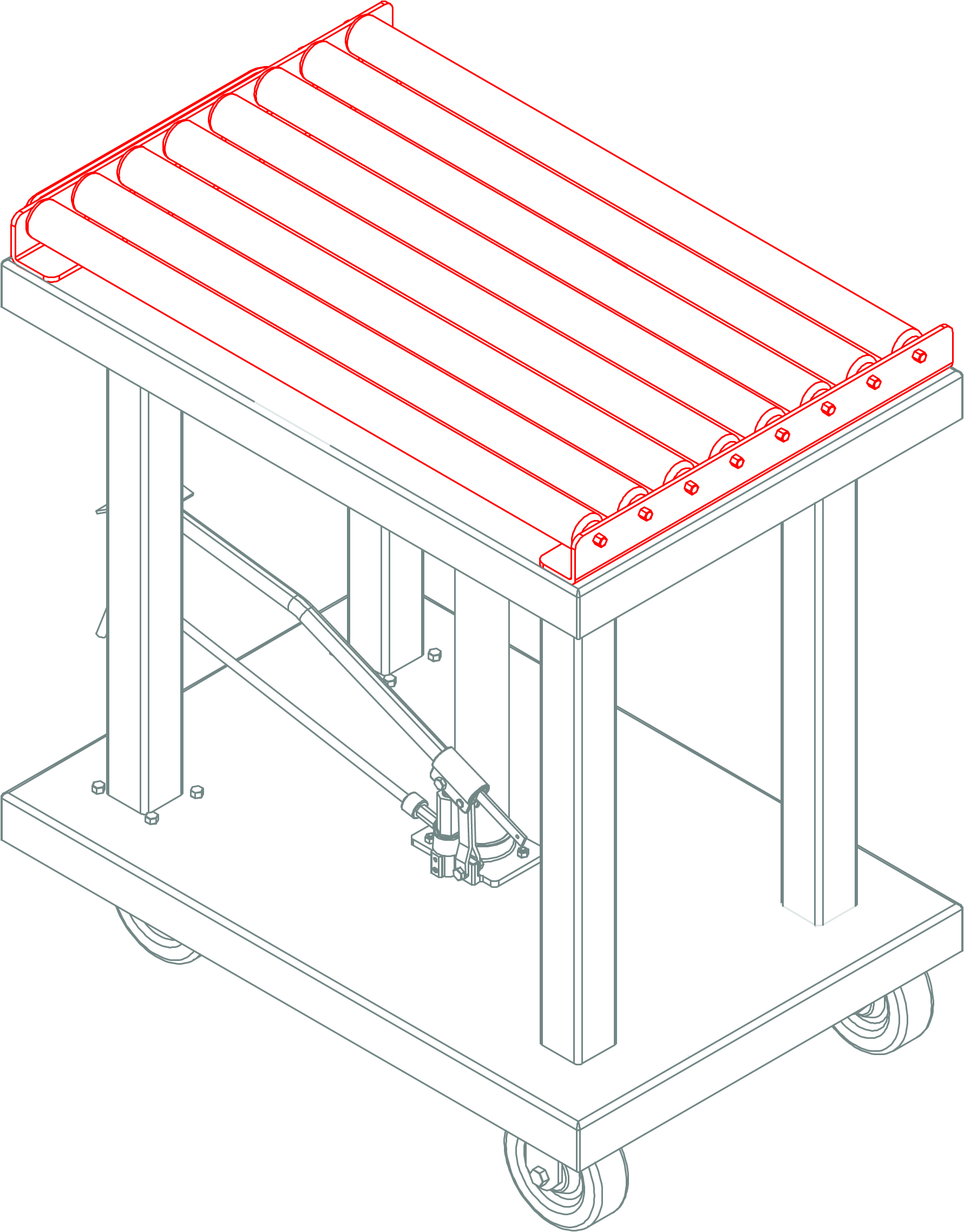 Wesco® Lift Tables, Capacities from 200 to 6000 lb Manual and Powered ...